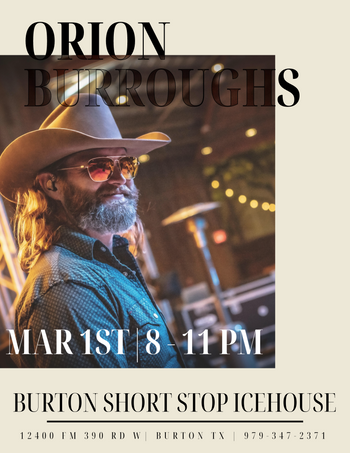 Live Music & Events in Burton, TX - Visit The Ice House - Burton Short Stop
