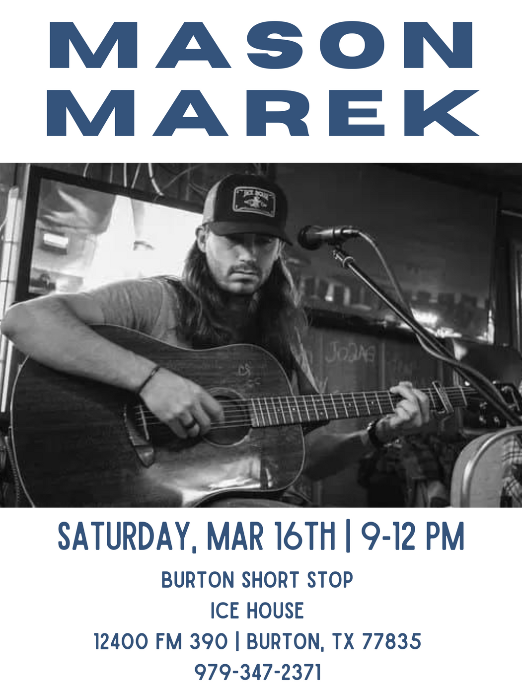 Live Music & Events in Burton, TX - Visit The Ice House - Burton Short Stop