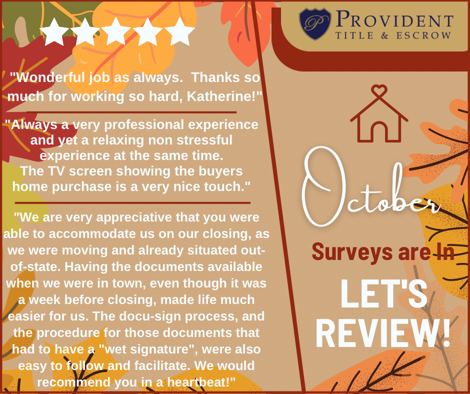 Real Estate Services in Burke and Springfield - Provident Title & Escrow