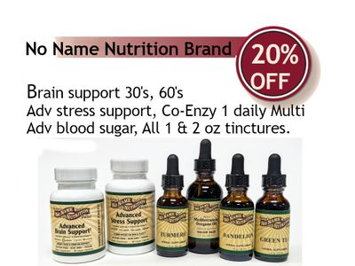 About Us | No Name Nutrition - No Name Nutrition Market, LLC