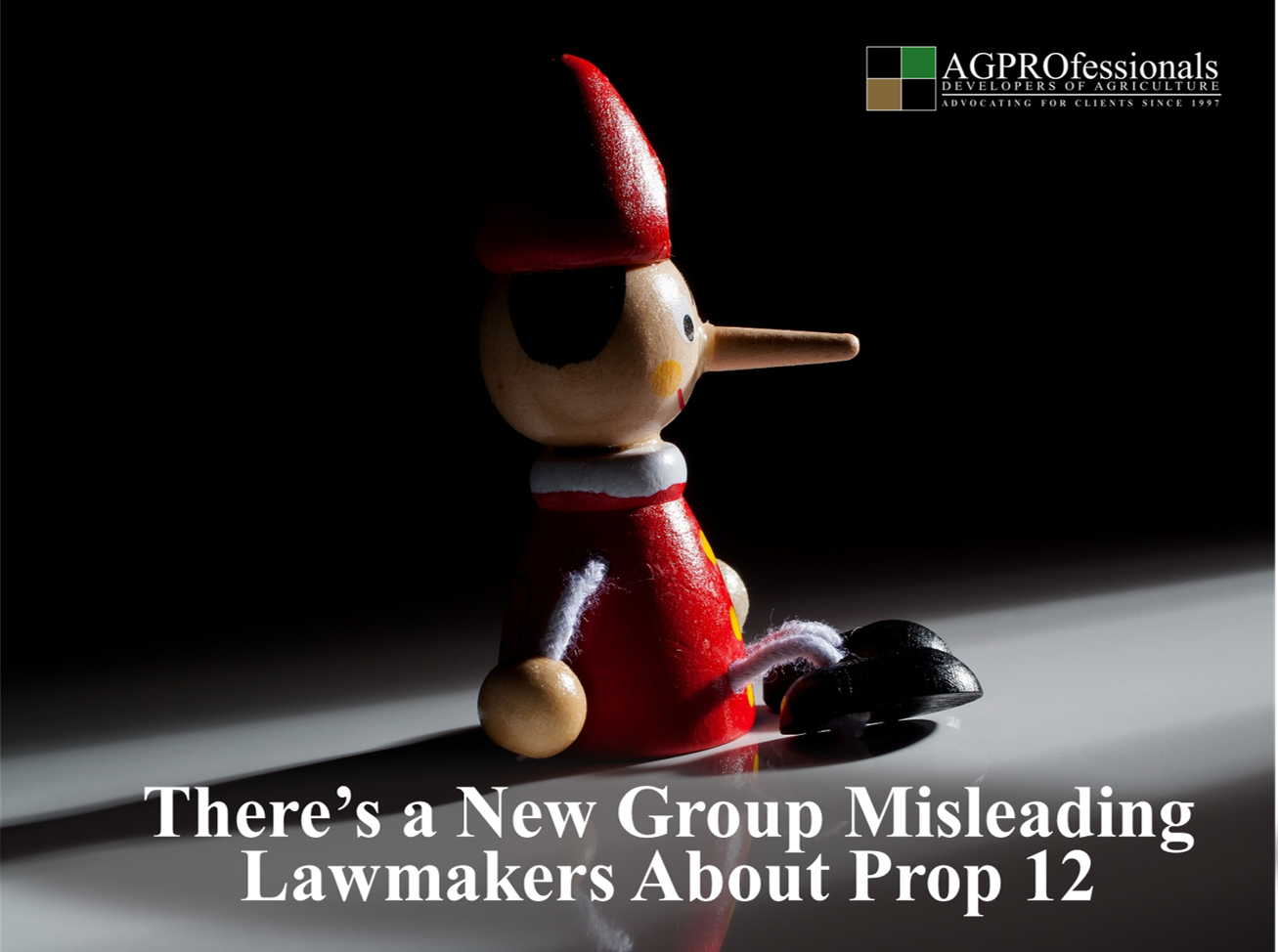 New Group Misleading Lawmakers on California Prop 12 - AG Professionals