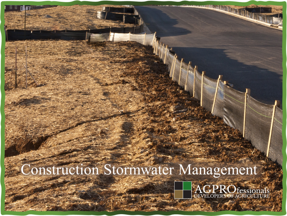 Construction Storm Water Management - AG Professionals