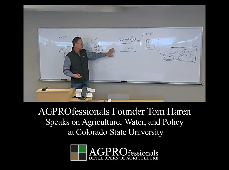 Tom Haren Speaks to Water Law Students at CSU - AG Professionals