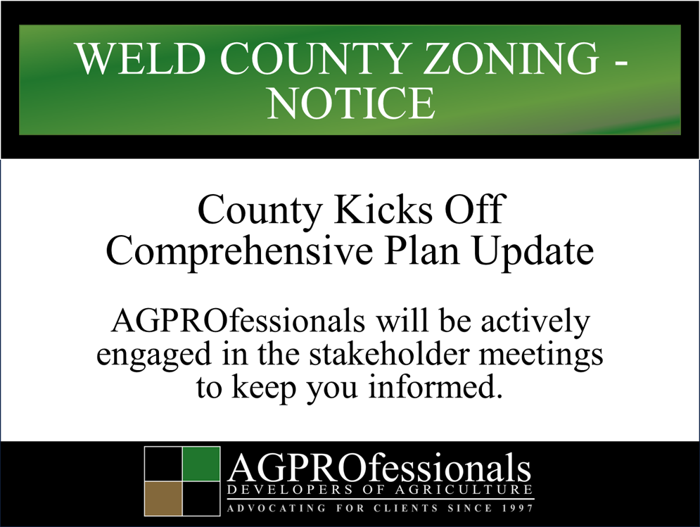 Weld County is Updating Its Comprehensive Plan - AG Professionals