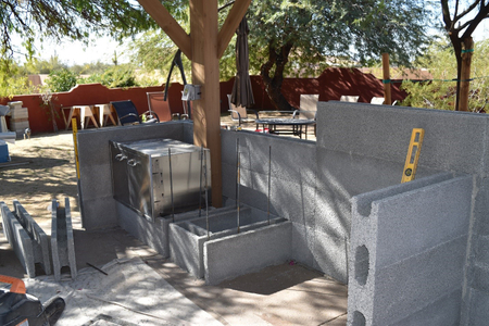 BBQ Area Build - The Perfect Block