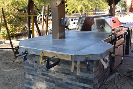 BBQ Area Build - The Perfect Block