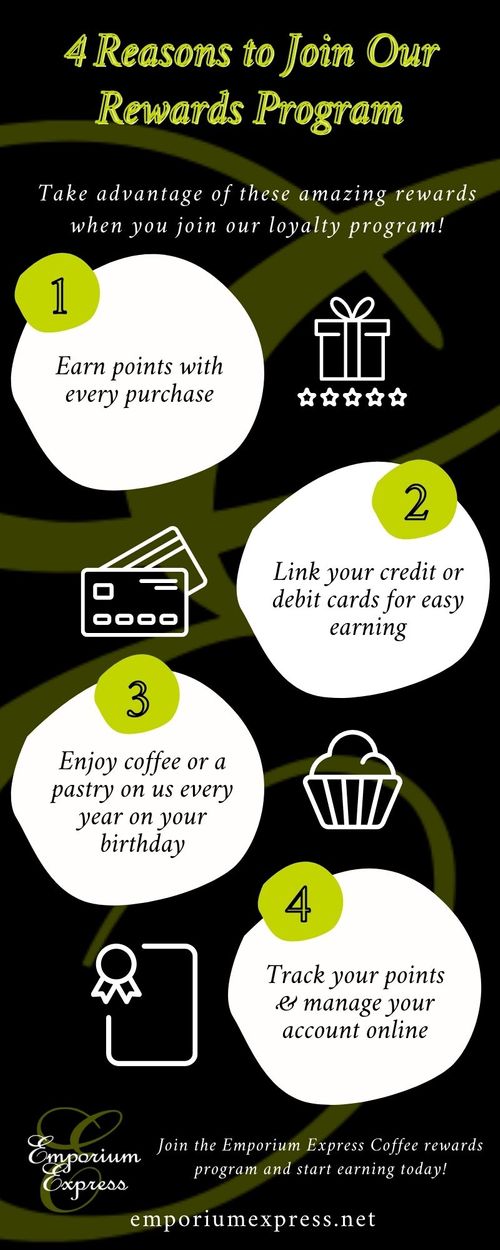 4 Reasons to Join Our Rewards Program